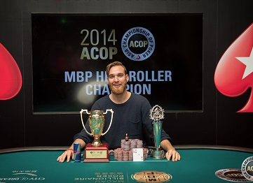 Fabian Quoss Wins 2014 ACOP High Roller - Poker/Casino/Betting News ...