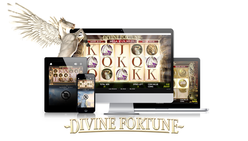 Up To 100 Free Spins on Divine Fortune (NetEnt's latest video slot ...