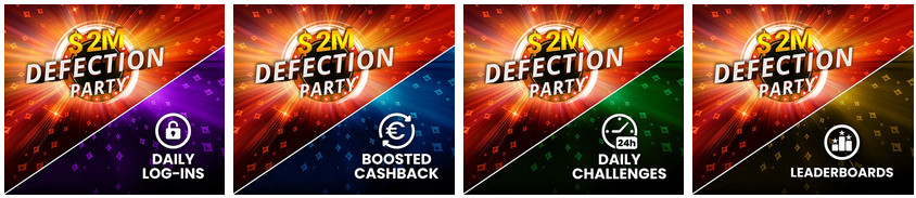 partypoker Latest Promo - $2M Defection Party - Poker/Casino/Betting ...